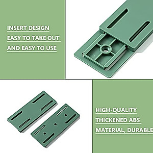 8 Pcs Adhesive Punch-Free Socket Holder, Power Strip Holder Wall Mount, self-Adhesive Desktop Socket Fixer, Adhesive Socket Holder, Desktop mountable Plug-in Socket Fixer Bracket Stand