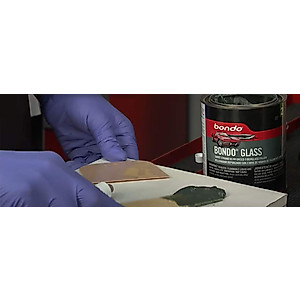 Bondo Glass Short Strand Reinforced Fiberglass Filler,Stage 2, 2.56 Oz Filler and 1 Oz Cream Hardener