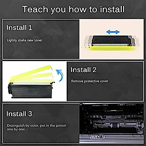 ACTi (Black,1-Pack) Compatible TN-540 Toner Cartridge Replacement for Brother TN540 HL-5050LT HL-5070N HL-5140 HL-5150D Printer Toner Cartridge