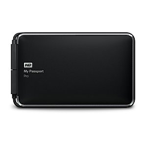 WD 2TB My Passport Pro Portable External Hard Drive - Thunderbolt - WDBRMP0020DBK-NESN