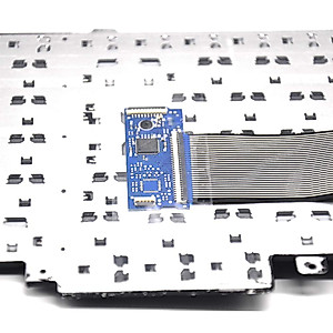 Padarsey Replacement Keyboard Without Pointer Compatible with Dell Latitude E5520 E5520m E5530 E6520 E6530 E6540 Precision M4600 M4700 M4800 M6600 M6700 Laptop US Layout