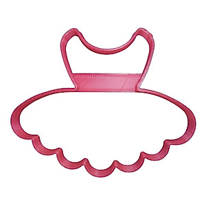 TUTU OUTLINE BALLERINA DRESS DANCE COSTUME BALLET COOKIE CUTTER MADE IN USA PR2710