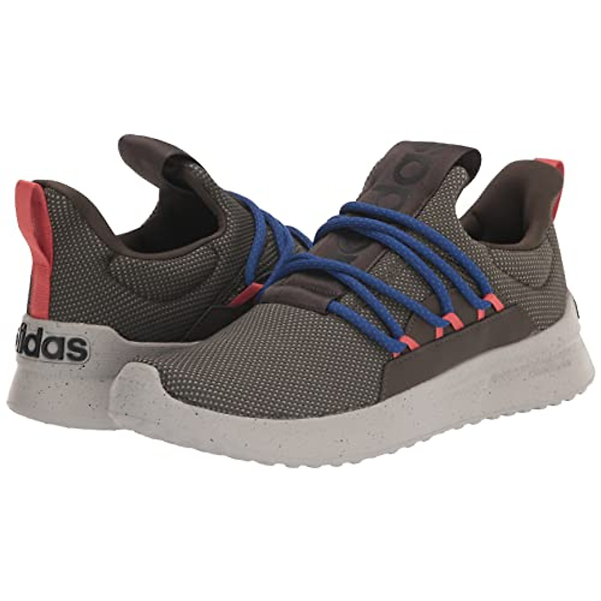 adidas Men's Lite Racer Adapt 5.0 Running Shoe, Shadow Olive/Black/Green Oxide, 9