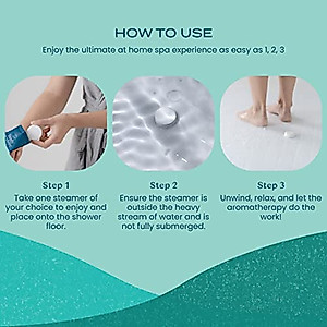 Body Restore Shower Steamers Aromatherapy 15 Packs - Gifts for Mom, Gifts for Women and Men, Shower Bath Bombs, Eucalyptus Menthol Essential Oil, Stress Relief and Relaxation