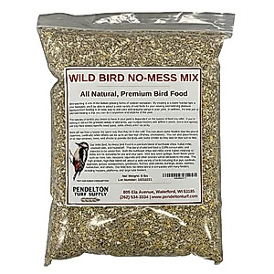 Pendelton Turf Supply Wild Bird, No-Mess Mix | All-Natural, Premium Bird Seed (9 lb Resealable Bag)