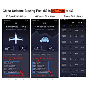 China Unicom Sim Card 5G Network 15Days 10GB Data, 100 Minutes Talk Plus 100 Texts