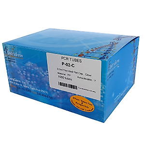 Extragene™ 0.2 ml PCR Tube Flat Caps, Ultra Thin Wall, DNase and RNase Free, 1,000/Case