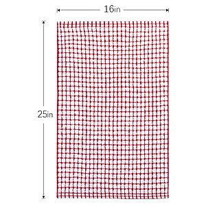 ZHMZ 100% Cotton Kitchen Dish Towels, 16 Inch x 25 Inch Absorbent Dish Cloths 6 Pack Kitchen Towels, for Drying Dishes and Table