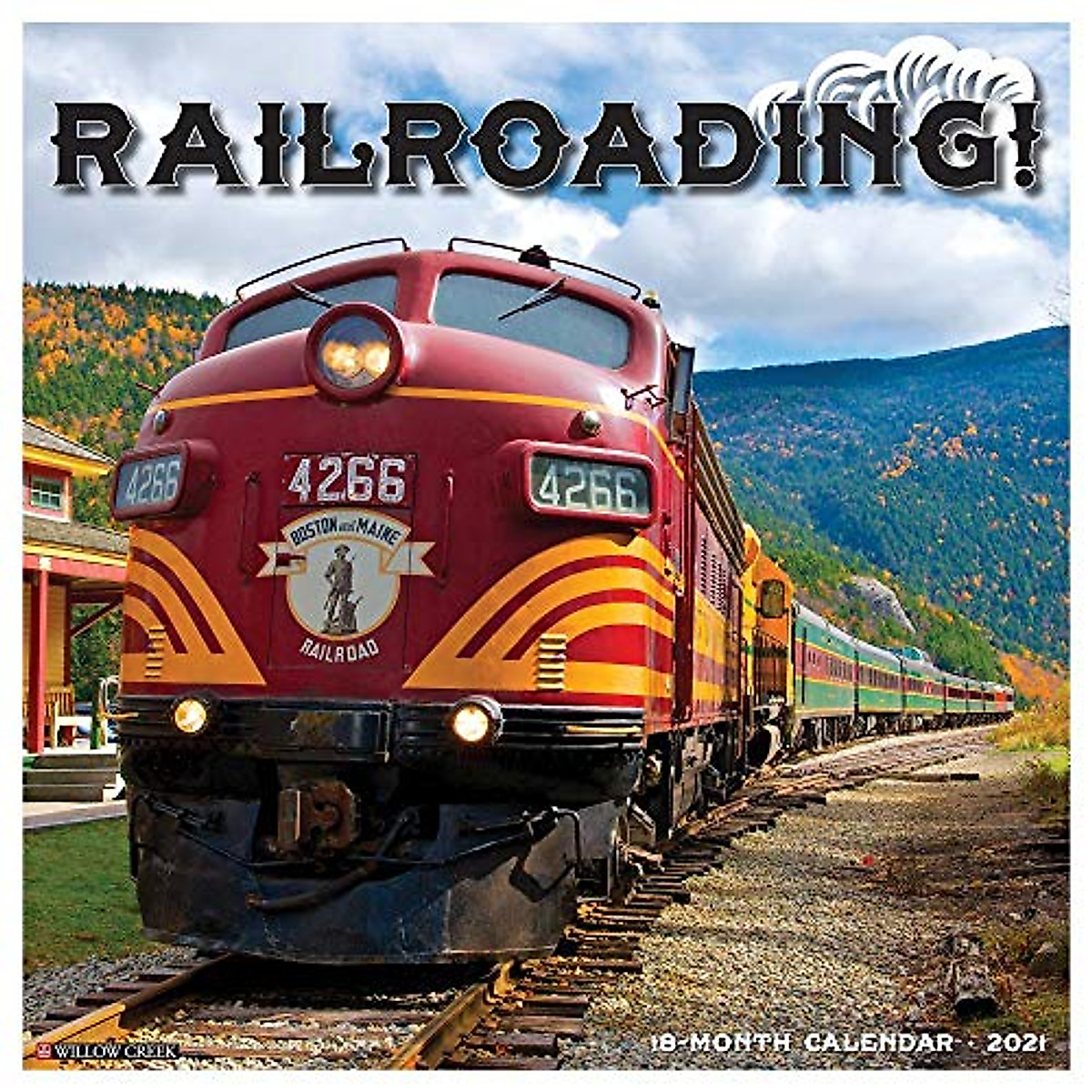 Railroading 2021 Wall Calendar