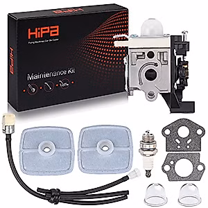 Hipa SRM 225 Carburetor for Echo SRM225 GT225 GT225i PE225 PAS225 SHC225 PPF225 SRM225i SRM225SB SRM225U GT225L GT225SF PPF235ES PPT235ES SHC225S Trimmer Weedeater Parts with Maintenance Kit Cleaner