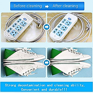 SmilePowo 100 Pack Magic Cleaning Sponges Eraser,Multi-Functional Premium Melamine Sponge Foam Cleaning Pads,Dish,Household Cleaning Sponge for Kitchen,Furniture,Bathroom(Universal Cleaner)