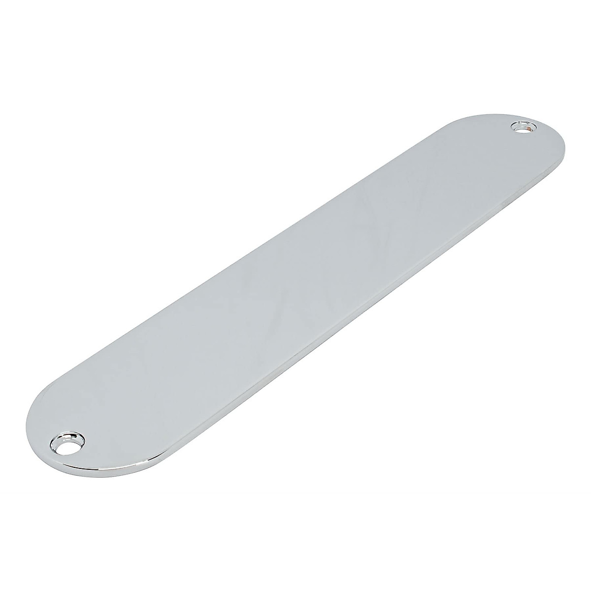 Tele Control Plate .080" thickness NO HOLE - Chrome - screws not included