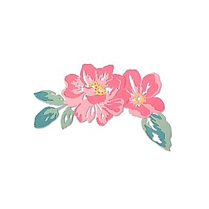 Sizzix Thinlits Die Set Layered Water Flower, Multicolor