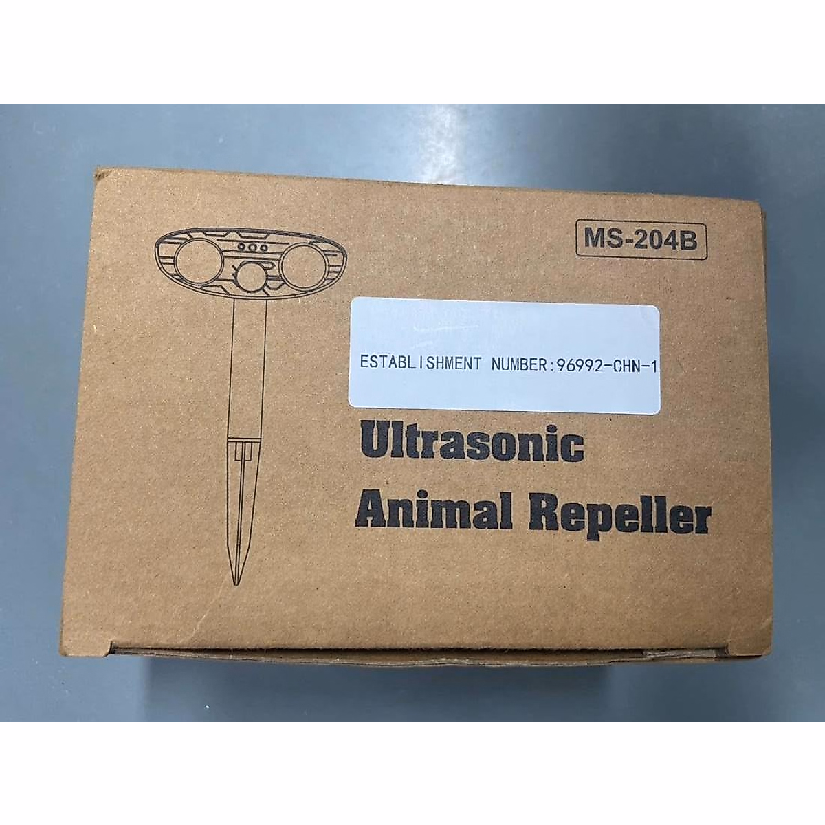 2 Pack Ultrasonic Animal Repeller Cat Repellent Outdoor Deer Repellent Devices Solar Animal Repeller with Motion Sensor Animal Deterrent to Scare Away Raccoon Squirrel Coyote Skunk Repellent for Yard