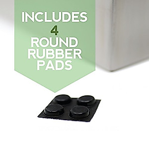 Buhbo Modern Steel Trough Rectangle Planter 32 inch, Black