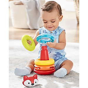 Skip Hop Baby Stacking & Nesting Toy, Explore & More Fox Stacking Toy