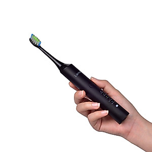 Lächen Electric Toothbrush Double Pack, Sonic Toothbrushes with 10 Brush Heads, 5 Modes, 2 Travel Cases, Smart Timer, 48000VPM, USB Rechargeable Toothbrush for Adults