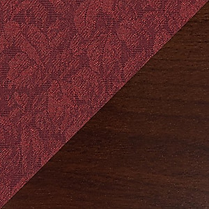 Wooden Mallet Valley Four Seat Sofa Chair, Mahogany