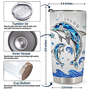 Fastpeace Daughter Gifts From Mom - Mothers Day, Birthday Gifts For Daughter - Graduation Gifts For Daughter, Daughter Gifts From Mom Dad, To My Daughter 2D Printing Tumbler 20oz