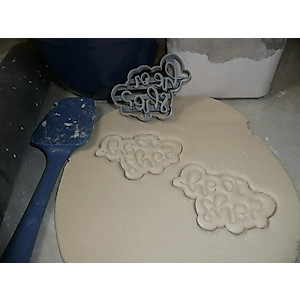PUTTERS OR PEARLS GENDER REVEAL BABY SHOWER SET OF 3 COOKIE CUTTERS MADE IN USA PR1436