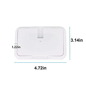 Wipe Warmer USB Portable Baby Wipes Heater Thermal Warm Wet Towel Car Mini Tissue Paper Warmer Napkin Heating Box Cover (White)