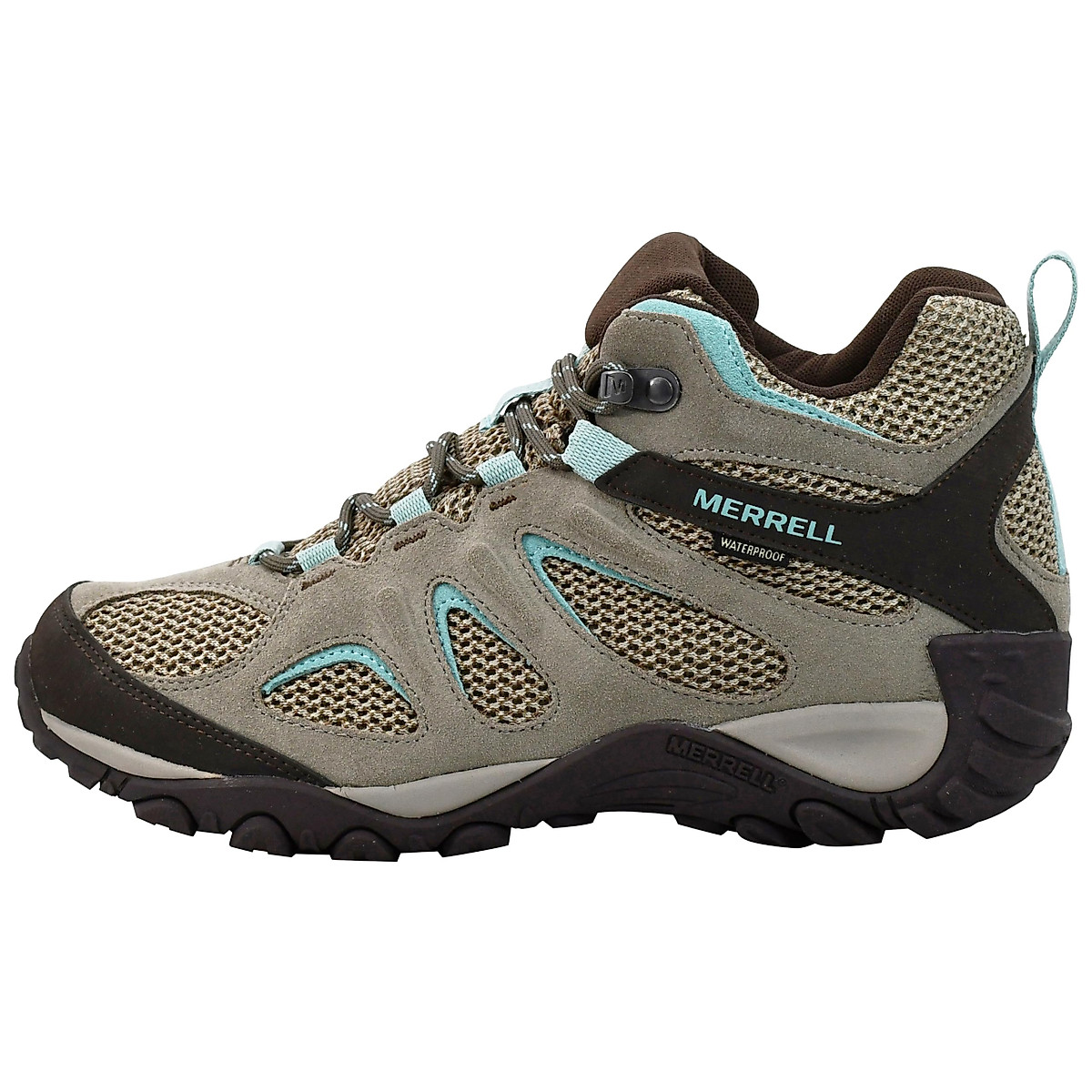 Merrell Women's Yokota 2 MID Waterproof Hiking Boot, Boulder-W, 8.5 M US