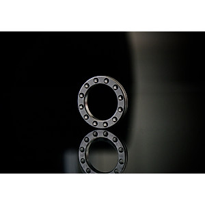 UFO-MS Mothership Titanium Keychain Organizer for Everyday Carry Keyring Customization, Key Organizer, Holder, Pocket Key Chain, Keeper, Compact, 12 Holes