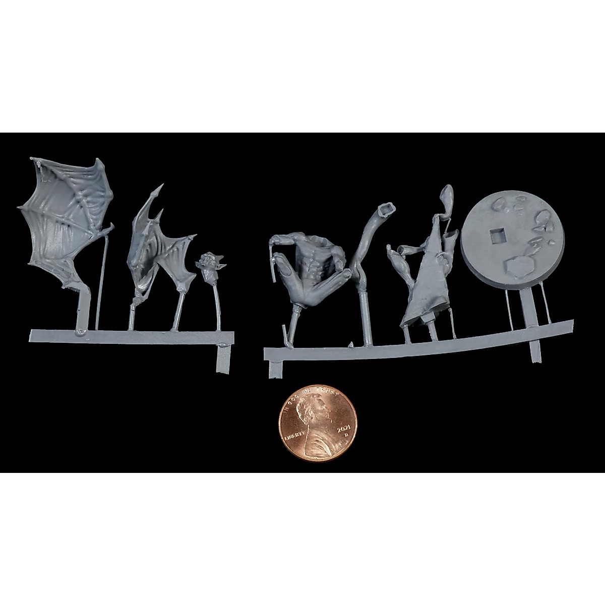 DUNGEON CRAFT Unpainted Miniatures, Compatible with DND, RPG, Tabletop Games, Roleplaying Figures for Your Next Dungeons & Dragons Quest, Mini Gaming Action Figures (The Shadewood Gargoyle)