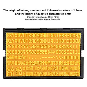 Expiry Date Printer, Handheld Production Date Stamp Machine, Date Label Machine Manual Ink Stamping Printing Coding Machine, for Flat, Concave, Curved Surfaces