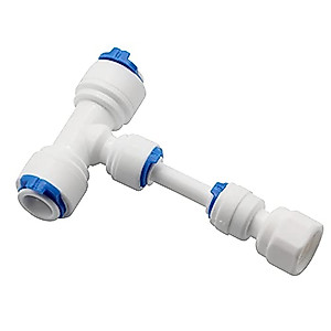 DIGITEN 3/8" Water Pressure Gauge Meter 0-1.6MPa 0-220psi for Reverse Osmosis System Pump ¡­