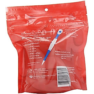 Colgate Wisp Mini-Brush with Freshening Bead, Peppermint, 16-Count