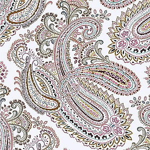 Vera Bradley Featherweight Crossbody Purse, Sand Paisley