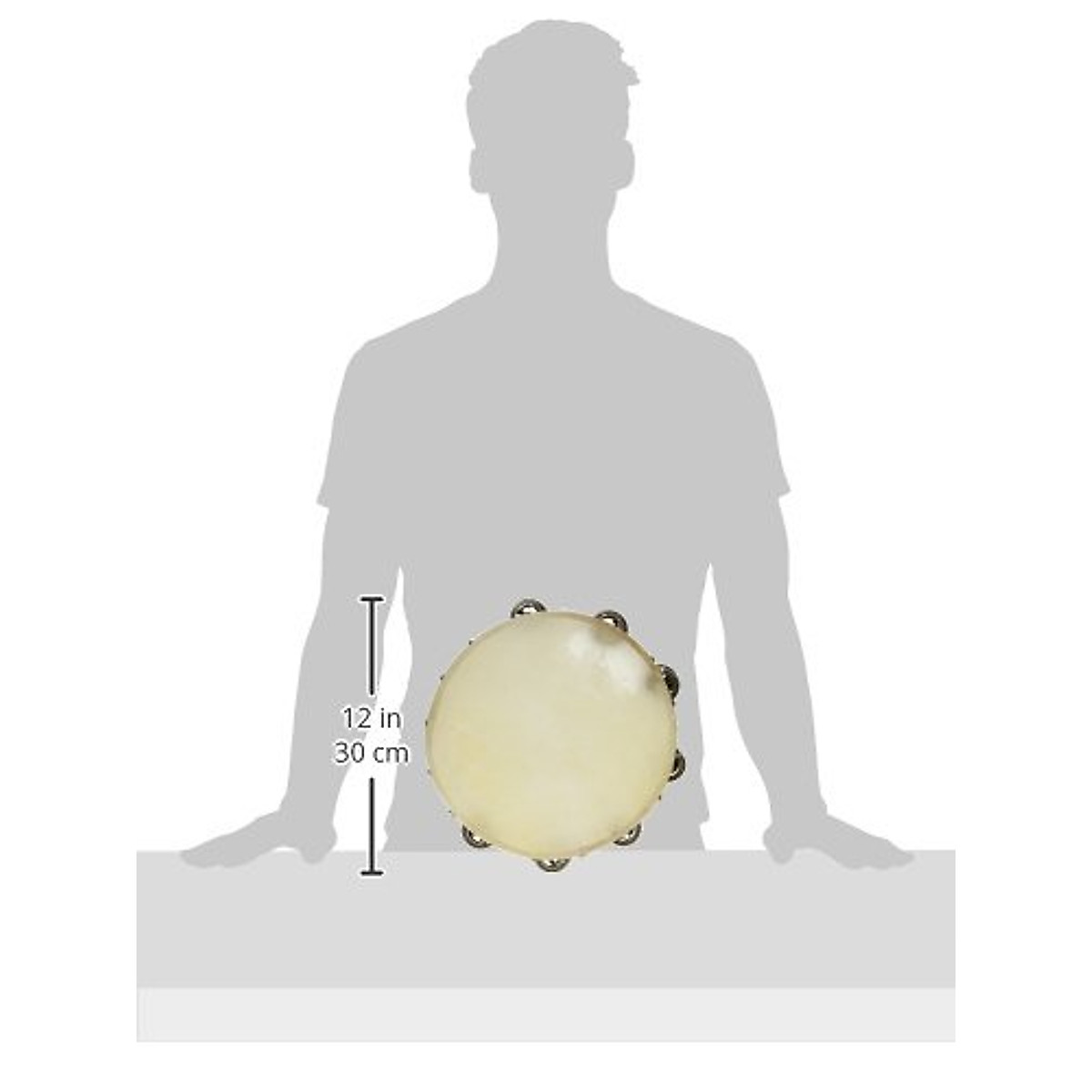 HW Products T10HD 10In. Double Tambourine