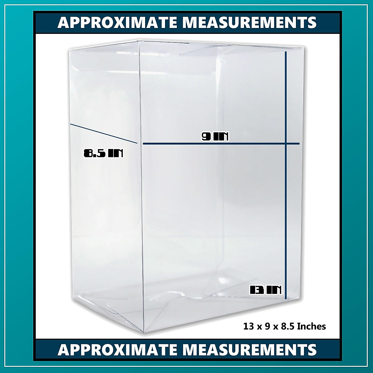 MALKO 10 Inch Funko Pop Protector | Compatible with All Vertical 10" Vinyl Figures Newer & Old | 2 Pack