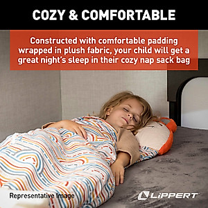 Lippert 2022107839 Thomas Payne Nap Sack Kids Sleeping Bag - Bear