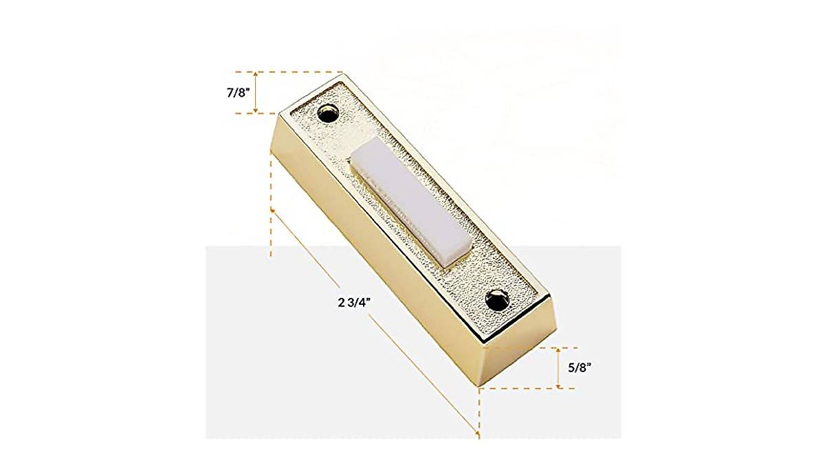 Newhouse Hardware CKIT1 Two Note Electric Door Bell Chime Kit