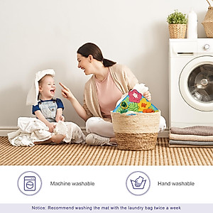 JXTZ Snuffle Mat for Dogs, Interactive Dog Snuffle Mat, 15.4 x15.4 inches Sniffing Activity Mat for Boredom Relief, Slow Feeder, Felt Wool Dog Feeding Mat, Relieve Anxiety, Puzzle Toy for Dogs, Cats