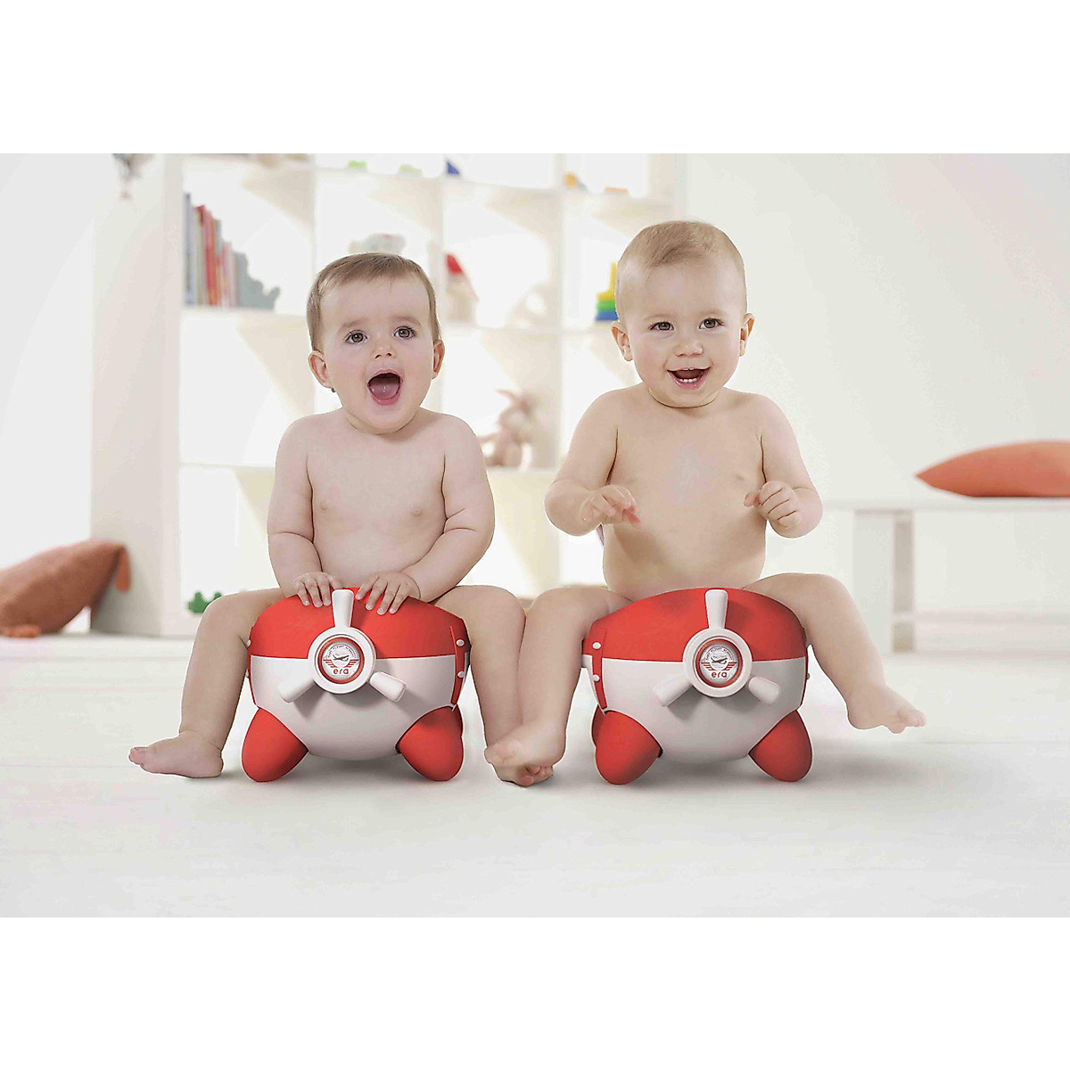 Airplane Kids Potty Training Seat for Boys & Girls Toddlers - Cute Baby Potty Chair Toilet by era biosmart technologies