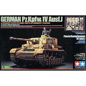 Tamiya 1/35 German PzKfw. IV J - w/ Eduard Photo Etched Parts