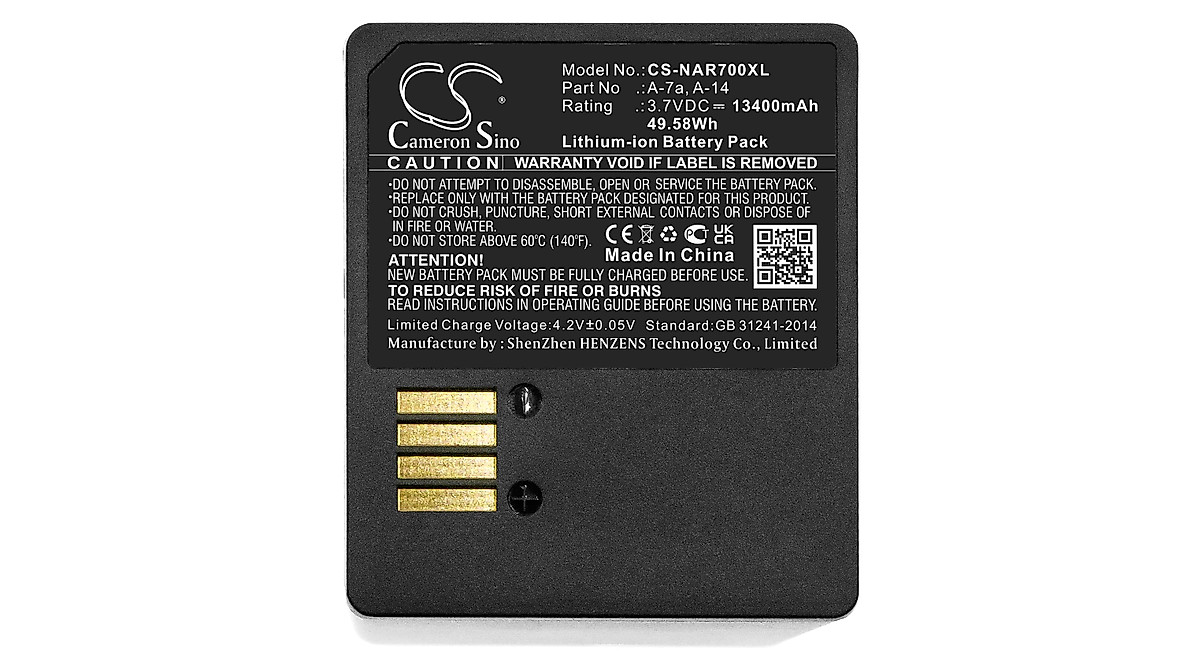 Replacement Battery for Arlo Go 2 Ultra 2 - 13400mAh