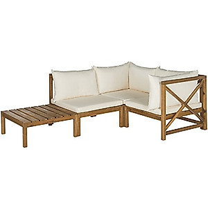 Safavieh Outdoor Collection Lynwood Outdoor Sectional Sofa