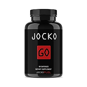 Jocko Fuel Discipline GO Brain Booster - Nootropic Dietary Supplements for Memory & Focus - PreWorkout Energy & Focus Supplement (90 Capsules)