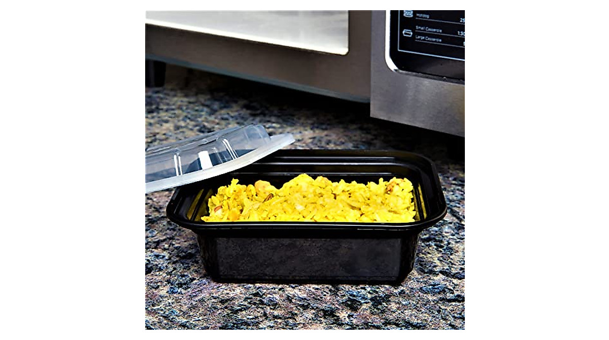 Microwavable Food Storage Containers - Pack of 10