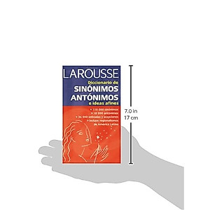 Diccionario de sinónimos, antónimos, e ideas afines (Spanish Edition)