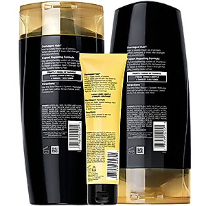 L'Oreal Paris Elvive TR5 Repairing Shampoo, Conditioner and Protein Recharge, Total Repair 5, 1 Count