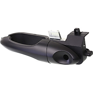 Garage-Pro Front Driver Side Exterior Door Handle Compatible with 2000-2007 Ford Focus Smooth Black with Key Hole