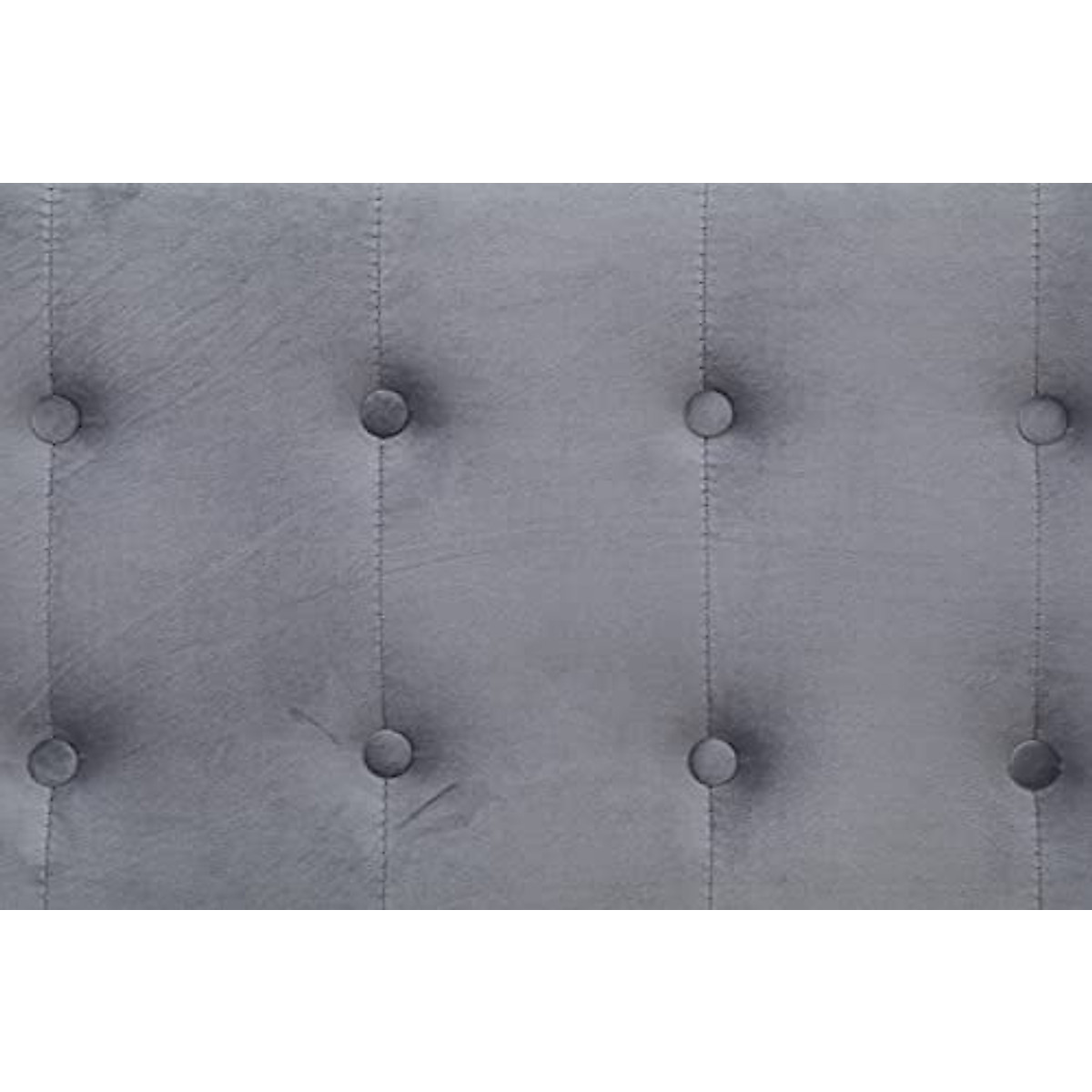 Kingway SF-6005 Convertible Futon, Velvet Couch Sofabed, L76,W37.8,H22.8, Gray Sleeper