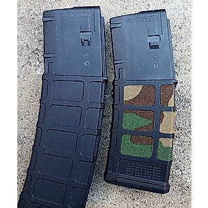 Dangerfield Arms TackGear Wrap 8" x 12" MultiCam Cordura Camouflage Adhesive Wrap 500 Denier adhesive back for kydex and other items (Woodland Camo M81)