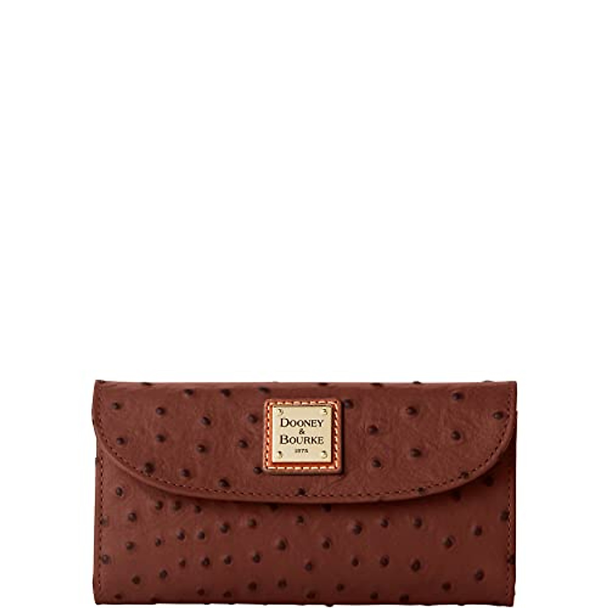 Dooney & Bourke Ostrich Continental Clutch Wallet