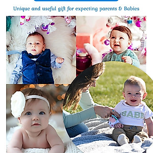 Wristy Buddy Teething Ring for Babies 0-6 8 10 12 Months | Cute Soft Cow Teething Toys & Gloves | Baby Teething Relief Toy Pack | Infant Chew Toys for 3-6 Months, 1 2 3 Years